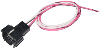 Ignition Coil Small Cap HEI Connector Pigtail - Black - EFI Connection, LLC